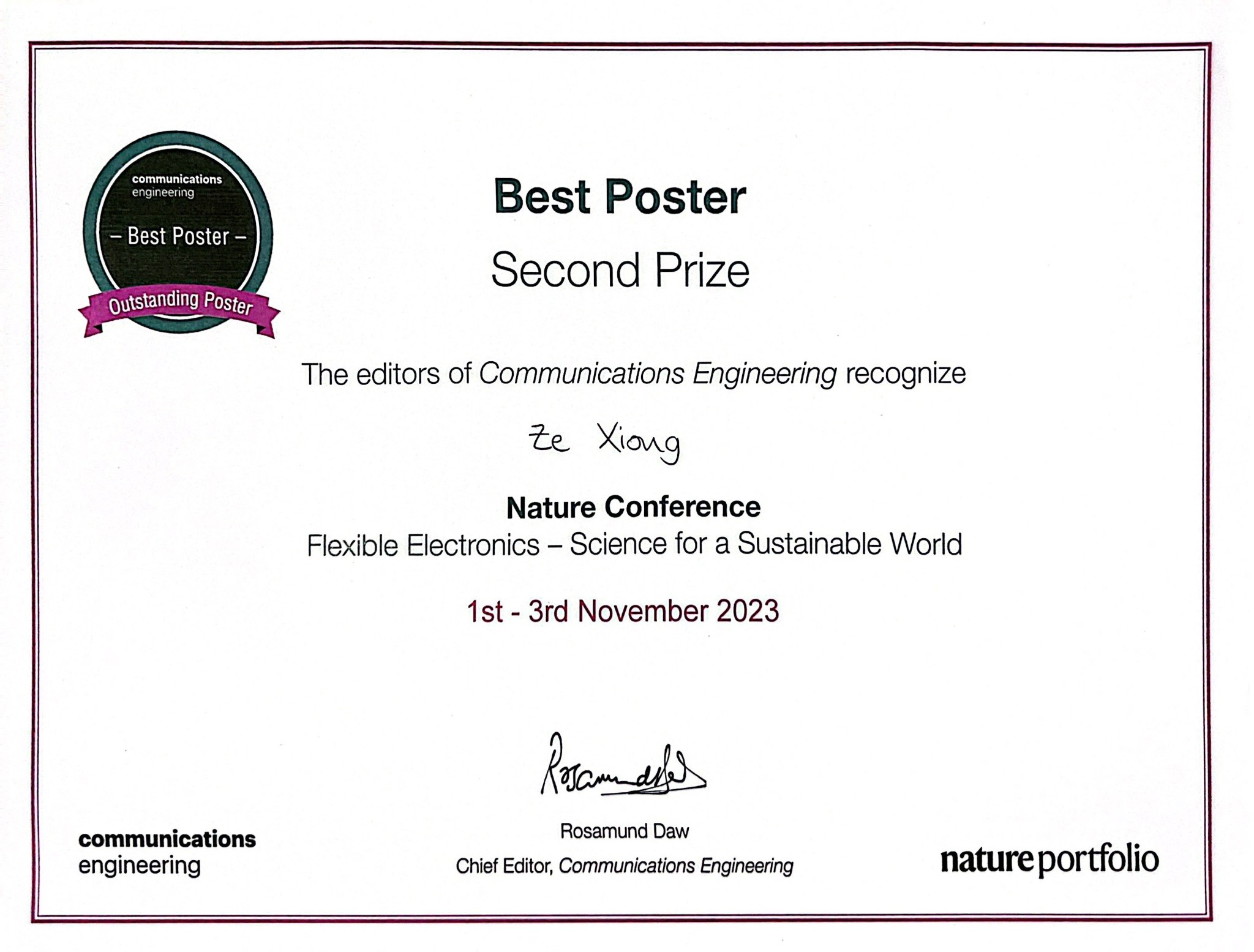 Oct. 2023 The collaborative work of magnetically navigated ...